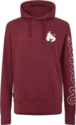 Money Clothing Kapuzenpullover f&uuml;r Herren, mit Kapuze, Polyester-Baumwollmischgewebe (Rot)