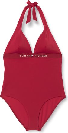 Tommy Hilfiger Damen Halfter einteilig (EXT Sizes) UW0UW05850, Rot, M, Rot (Regatta Red), M