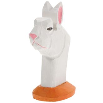 BESPORTBLE Holz Brillenhalter Tiermotiv Hase Brillenaufbewahrung f&uuml;r Optikergesch&auml;ft und Studentenwohnheim Handgeschnitzt und Formstabil