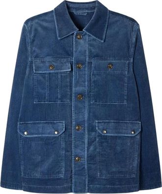 Paul Smith Overshirt - - Jackets - Herren - Blau - L