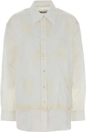 Our Legacy Femme, Blouses et Chemises, Blanc, Taille: 40 FR Cotton Oversize Shirt
