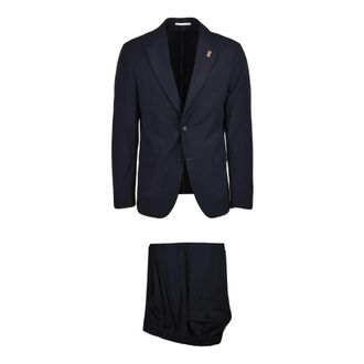 Pal Zileri Homme, Costumes, Bleu, Taille: 7XL Single Breasted Suits