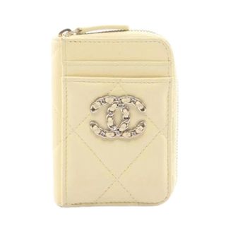 Chanel Porte-monnaie vintage doccasion - Femme - Pre-owned - Jaune - Taille: ONE Size