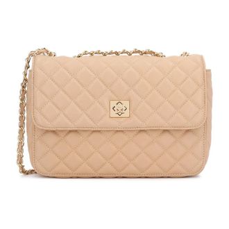 Kazar Femme, Sacs, Beige, Taille: ONE Size Vidia Quilted Leather Handbag