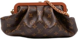 Louis Vuitton Sac bandouli&egrave;re Boursicot Pre-owned - Femme - Pre-owned - Brun - Taille: ONE Size