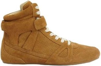 Isabel Marant Baskets Senny High en cuir velours