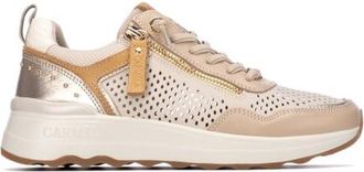 Carmela Sneakers Femme Beige - Chaussures Confortables et polyvalentes - Mode d&eacute;contract&eacute;e - Mod&egrave;le 16309807 (Taille35)