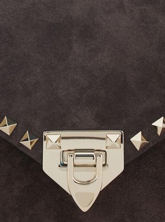 Valentino Garavani Rockstud Crossbody Bag - Brown