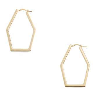 La DoubleJ Portal Hoops - - Accessories - Damen - Gelb - ONE SIZE