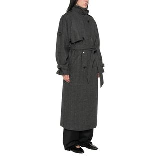 Gestuz Avic Long Coat - - Coats - Damen - Grau - S