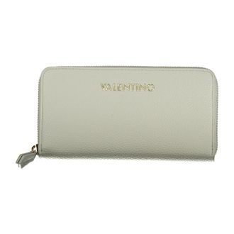 Mario Valentino Femme, Accessoires, Gris, Taille: ONE Size Portefeuille 6 Compartiments