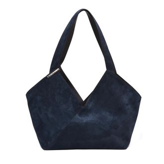 Baldinini Wildleder-Umh&auml;ngetasche - - Bags - Damen - Blau - ONE SIZE