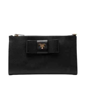 Prada Pre-owned Vintage Clutch - - Pre-owned - Damen - Schwarzk - ONE SIZE