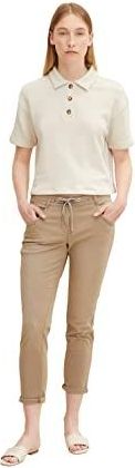 Tom Tailor 1032046 Pantalon Tapered Relaxed Femme,28722 - Dark Sepia,40W / 28L
