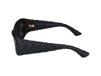 Bottega Veneta Womens Sunglasses Bv1303s 001 Black Grey 56-19-130 Injected
