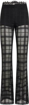 Alberta Ferretti Schlaghosen - - Trousers - Damen - Schwarzk - XS