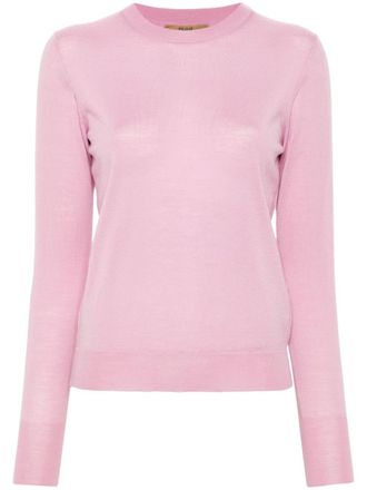 Nuur pull en laine mérinos - Rose