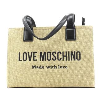 Love Moschino Femme, Sacs, Beige, Taille: ONE Size Shopper