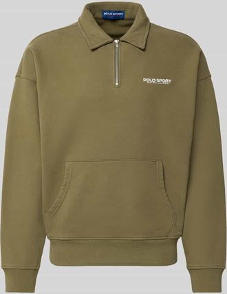 Polo Ralph Lauren Regular Fit Troyer aus Baumwoll-Mix