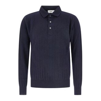 Lardini Polo - - Tops - Herren - Blau - XL