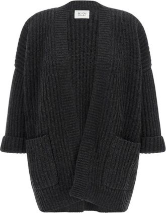 Be You Femme, Pulls, Gris, Taille: 38 FR BE YOU Cardigan
