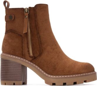 Refresh Freizeitstiefeletten Damen Kamel - Bequeme und vielseitige Schuhe - Casual Mode - Modell 17303101 (Gr&ouml;&szlig;e 40)