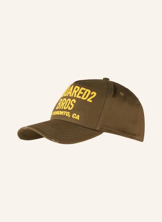 Dsquared2 Cap Gabardine Bros braun