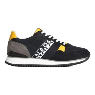 Napapijri Dunkelblaue Leder Cosmos Sneakers - - Shoes - Herren - Blau - 44 EU