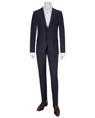 Canali Businessanzug aus reiner Wolle in