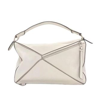 Loewe Pre-owned Puzzle Handtasche - - Pre-owned - Damen - Wei&szlig; - ONE SIZE