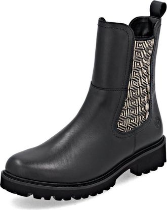 Remonte Damen Low-Top Sneaker D0700, Frauen Halbschuhe,lose Einlage,wasserabweisend,remonteTEX,Freizeit,sportlich,straßenschuhe,schwarz Kombi (03),38 EU