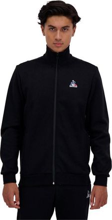 Le Coq Sportif Unisex ESS Fz Sweat N°1 M Pullunder, Schwarz, Medium