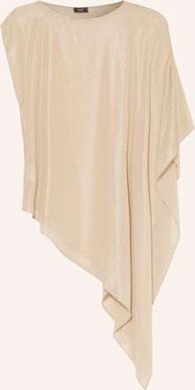 PESERICO Peserico Blusenshirt Mit Schmucksteinen beige