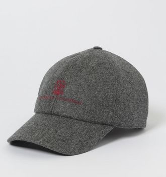 Brunello Cucinelli Hut BRUNELLO CUCINELLI Herren Farbe Charcoal