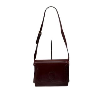 Cartier Sac bandouli&egrave;re en cuir Pre-owned - Femme - Pre-owned - Rouge - Taille: ONE Size