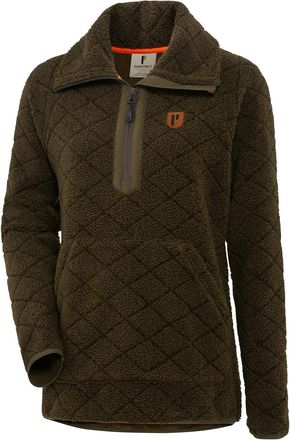 Parforce Damen Troyer Kuschelfleece Oliv, XXL