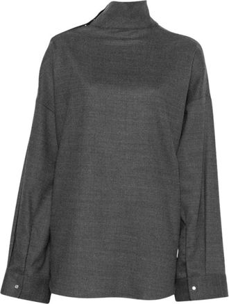Nine In The Morning Cress Tricot - Femme - Tops - Gris - Taille: 36 FR