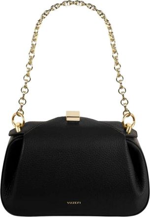 Yuzefi Femme, Sacs, Noir, Taille: ONE Size Oyster Mini Clutch