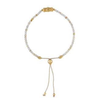 Doroth&eacute;e Sausset Rakhi Elizabeth Stones Verstellbares Armband - - Accessories - Damen - Gelb - ONE SIZE