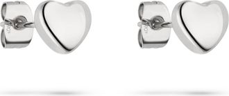 s.Oliver Ohrring - Elegante Ohrstecker aus poliertem Edelstahl - silber - wasserfest & hautfreundlich