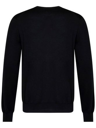 Tom Ford Mens Sweater Crewneck Cotton Black