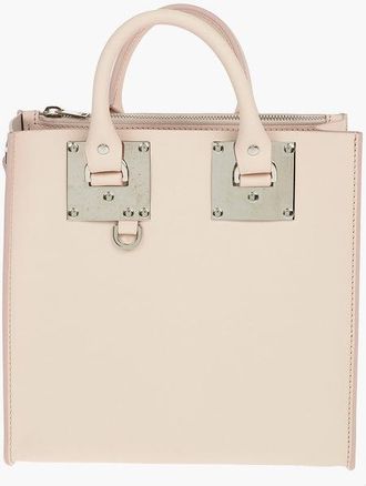 Sophie Hulme Leather SQUARE ALBION Shoulder Bag Größe Unica