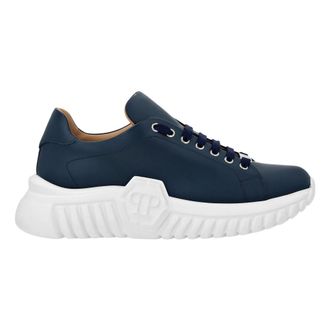 Philipp Plein unisex, Chaussures, Bleu, Taille: 36 EU Runner Baskets Supersonic