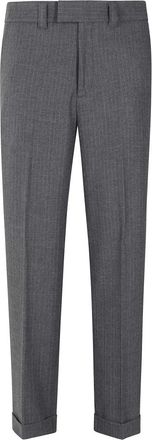 Paolo Pecora Homme, Pantalons, Gris, Taille: S Pantalone Tessuto