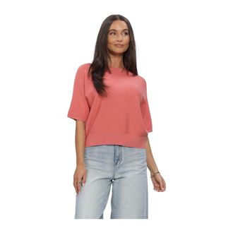 Moss Copenhagen Damen, Strickwaren, Rosa, M/LGr&ouml;&szlig;e