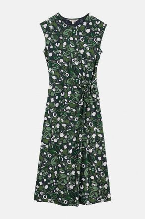 Seasalt Cornwall Fettling Damen Kleid Oliv Gr&uuml;n Wei&szlig; Blau