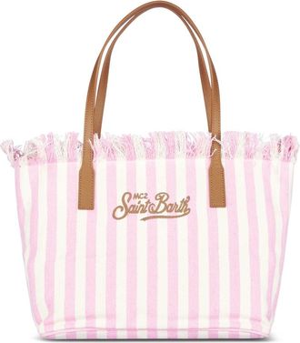 MC2 Saint Barth Femme, Sacs, Rose, Taille: ONE Size City Bag Mid Fringe