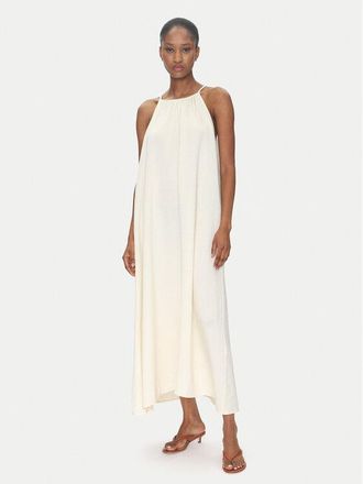 Vicolo Sommerkleid Abito TD0757 &Eacute;cru Regular Fit