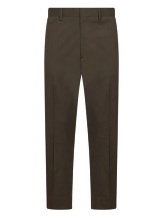 D4.0 pantalon à poches passepoilées - Marron