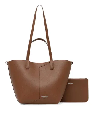 Emporio Armani Sac Cabas - Marron